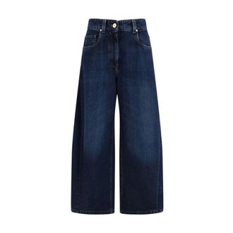 Brunello Cucinelli Femme, Jeans, Bleu, Taille: 40 FR Jean en denim de coton
