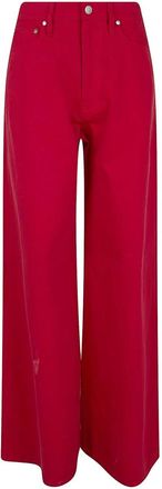 Ralph Lauren Femme, Jeans, Rouge, Taille: W27 Collen Wide-Leg Jean