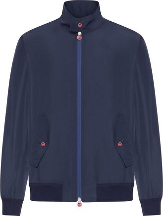Kiton Bomber - Bleu