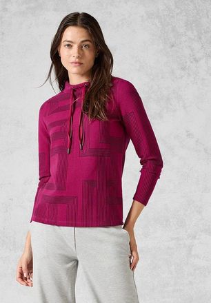 Cecil Langarmshirt mit Stehkragen