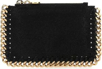 Stella McCartney Femme, Accessoires, Noir, Taille: ONE Size Falabella Cardholder
