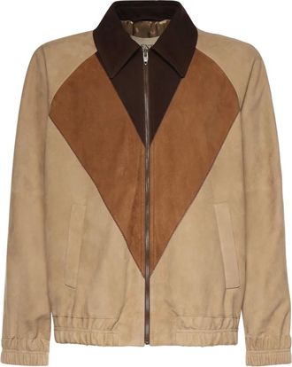 Valentino Garavani Homme, Vestes, Multicolore, Taille: XL Panel Color Jacket