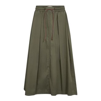 Mos Mosh MOS Mosh, Femme, Jupes, Vert, Taille: 42 FR Maxi Skirt
