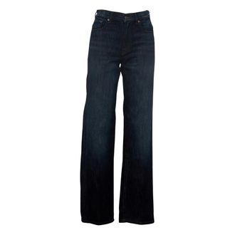 7 For All Mankind Stovepipe Straight - - Jeans - Damen - Blau - W31