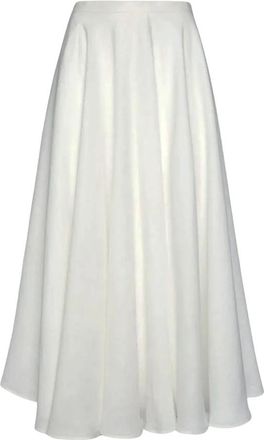 Lardini Femme, Jupes, Blanc, Taille: 44 FR Jupe Midi
