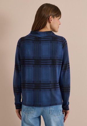 Cecil Langarmshirt Jacquard