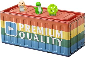 Generico Bleistifte, aus Metall, tragbar, multifunktional, rostfrei, Aufbewahrung mit Deckel, langlebiger Organizer f&uuml;r Kinder, M&auml;dchen, Jugendliche, Reisen, I