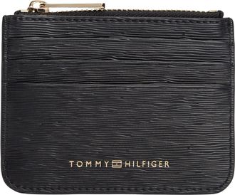 Tommy Hilfiger Damen Th Modern Cc Holder Aw0aw18486 Kartenhalter, Black (Black)