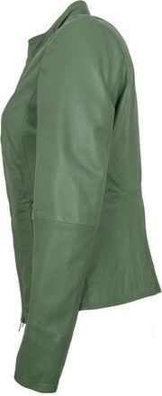 Jilani Lederjacke Kasumi Jilani Collection - Damen Lederjacke Lammnappa sea green