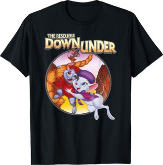 Disney The Rescuers Down Under Bernard Bianca And Jake T-Shirt