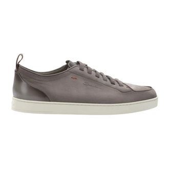 Santoni Herren, Schuhe, Grau, 42 EUGr&ouml;&szlig;e