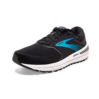 Brooks Femme Ariel 20 Sneaker, Noir/Ébène/Bleu, 37.5 EU Large