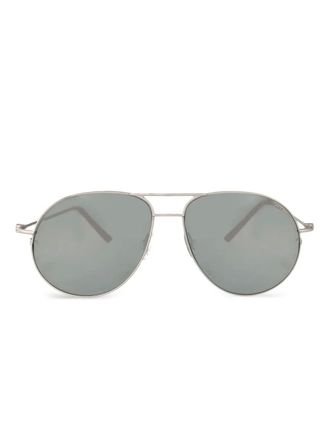Moncler Flyze Pilotenbrille - Silber