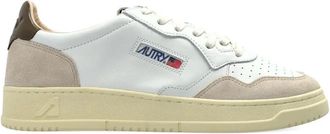 Autry Medalist Low Man Leather Suede Sneakers