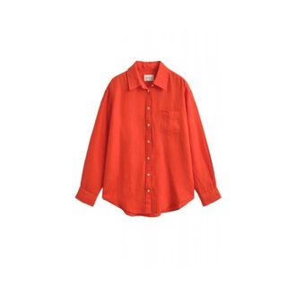 GANT Damen, Blusen & Hemden, Orange, LGr&ouml;&szlig;e