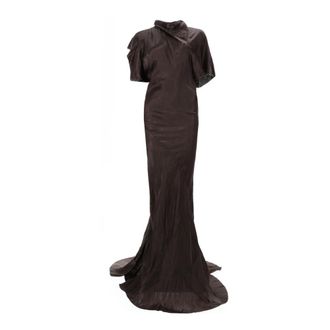 Rick Owens Seb Gown - - Dresses - Damen - Braun - S