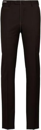 Corneliani Pantalon droit en laine vierge et cachemire