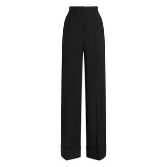 Dolce & Gabbana Schwarze Herrenhose - - Trousers - Damen - Schwarzk - S