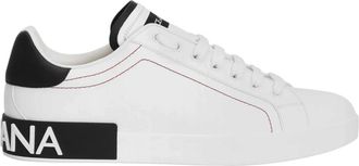 Dolce & Gabbana Portofino Sneakers - - Shoes - Herren - Wei&szlig; - 42 1/2 EU