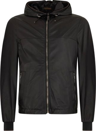 Moorer Homme, Vestes, Noir, Taille: 2XL Veste &agrave; capuche