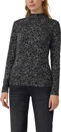 s.Oliver Slim Fit Jerseyshirt mit Stehkragen