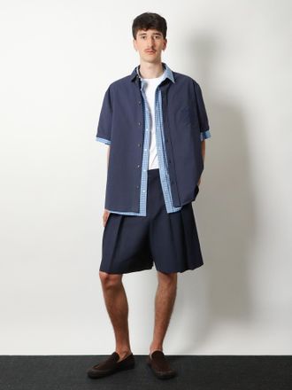 Loewe Mens Shirt Paulas Ibiza Blue Cotton