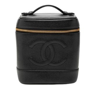 Chanel Sac Vanity Pre-owned - Femme - Pre-owned - Noir - Taille: ONE Size