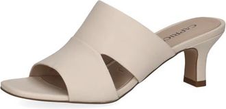 Caprice Femme 9-27205-42 Sandale &agrave; Talon, Nappa Blanc cass&eacute;, 39 EU