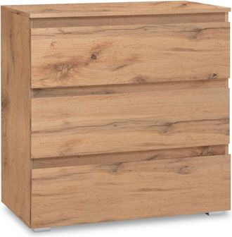 Finori Finori - Commode 3 tiroirs 80x45x80 cm chêne - mitz