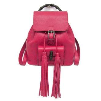 Gucci Pre-owned Leder gucci-taschen - - Pre-owned - Damen - Rosa - ONE SIZE
