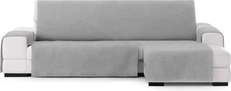 Eysa Valkiria sofabezug chaiselongue 240 cm rechts frontalsicht, Farbe 06, Hellgrau 6