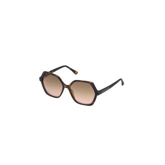 Guess Femme, Accessoires, Brun, Taille: 57 MM Geometric Lunettes de soleil