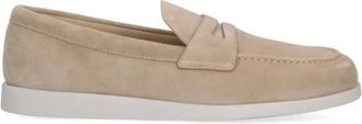 Churchs Loafer - Suede Loafers - Beige - Gr. 7_5 - in Beige - für Damen