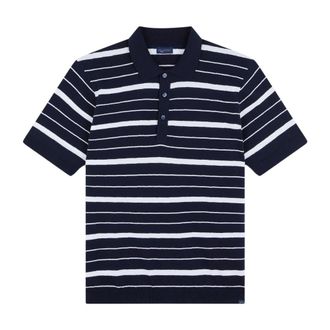 Paul & Shark Homme, Tops, Multicolore, Taille: L Polo en Coton à Manches Courtes