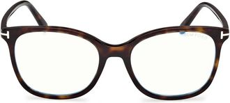 Tom Ford Eyewear lunettes de vue à monture carrée - Marron