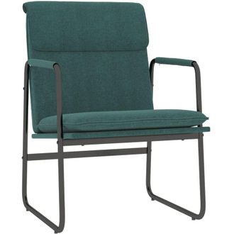 vidaXL Loungesessel Dunkelgr&uuml;n 55x64x80 cm Stoff vidaXL