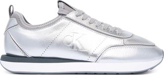 Calvin Klein Sneakers Calvin Klein Retro Runner Metallic HW0HW03287 Silberfarben