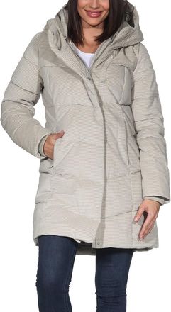 Ragwear Damen Cord-Steppjacke wasserabweisender Winterparka mit Kapuze Pavla Cordy 2521-60047 Bone (7001) XXL