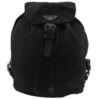 Prada Pre-owned Vintage Backpack - - Pre-owned - Damen - Schwarzk - ONE SIZE
