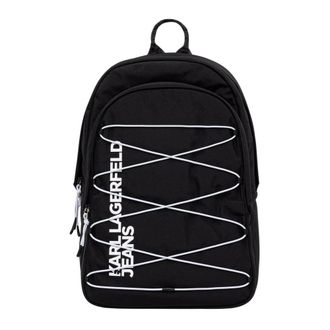 Karl Lagerfeld String Utility Rucksack - - Bags - Herren - Schwarzk - ONE SIZE