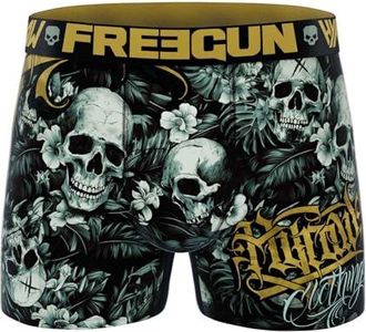 Freegun Boxer Homme Microfibre Rock & Tattoo HYRAW (XL, June)