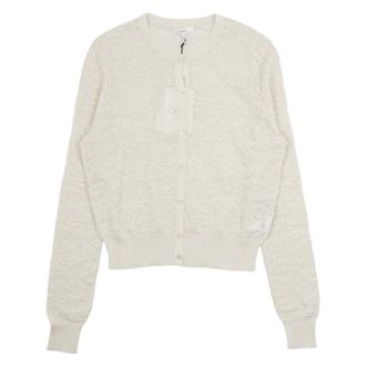 Chlo&eacute; Femme, Pulls, Blanc, Taille: 42 FR Twin Set en Maille Coton-Soie