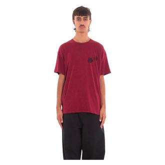Willy Chavarria Willy Label Easy Tee - - Tops - Herren - Rot - XL