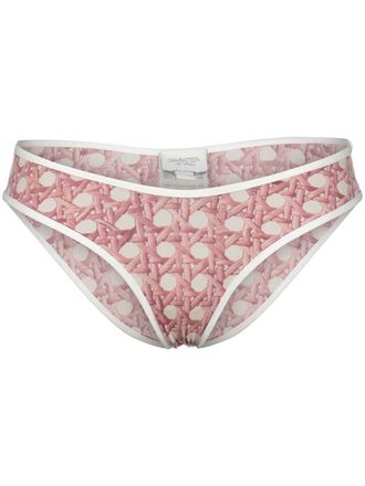 Giambattista Valli bikini &agrave; imprim&eacute; trompe loeil - Rose