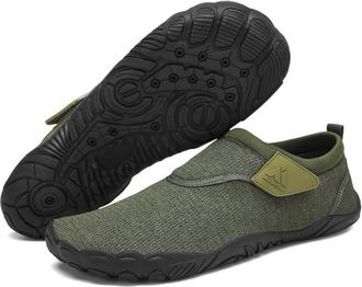 Mishansha Chaussures de Plage Homme Femme Chaussures deau Antidérapantes Séchage Rapide Chaussures de Aquatiques, Vert 44 EU
