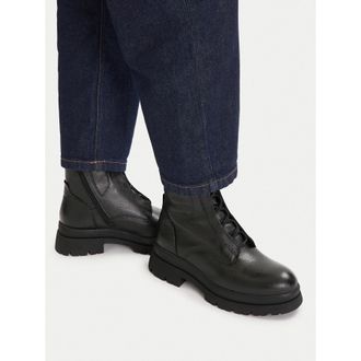 Tamaris Schn&uuml;rstiefeletten Tamaris 1-25253-45 Schwarz