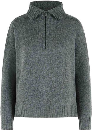 Max Mara Rollkragenpullover - Grau
