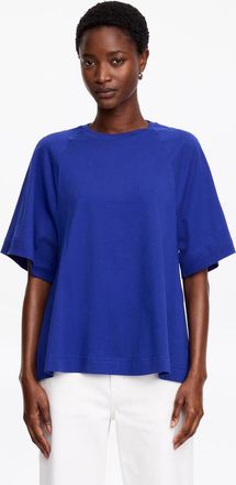 Arket Baumwoll-T-Shirt In A-Linie -Blau