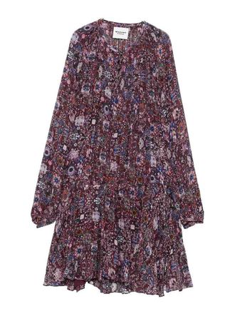 Isabel Marant Robe Au Genou - Violet