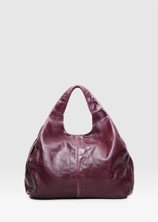 Philini Burgunderrote Hobo-Tasche - Melanie